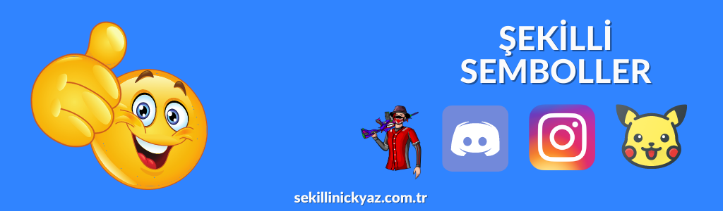 Şekilli Semboller ️ Nick Semboller, İnstagram Sembolleri ️ PUBG Şekilli ...